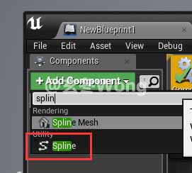 [UE4]物体跟随Spline路径移动(Move Along Spline Path)